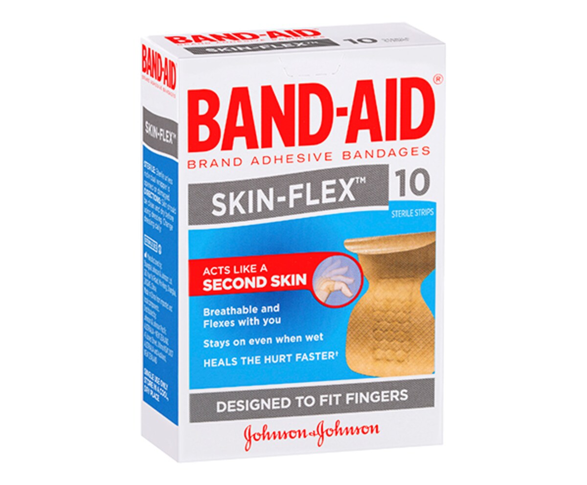Band-Aid Skin-Flex Sterile Strips 10 Pack | Healthylife