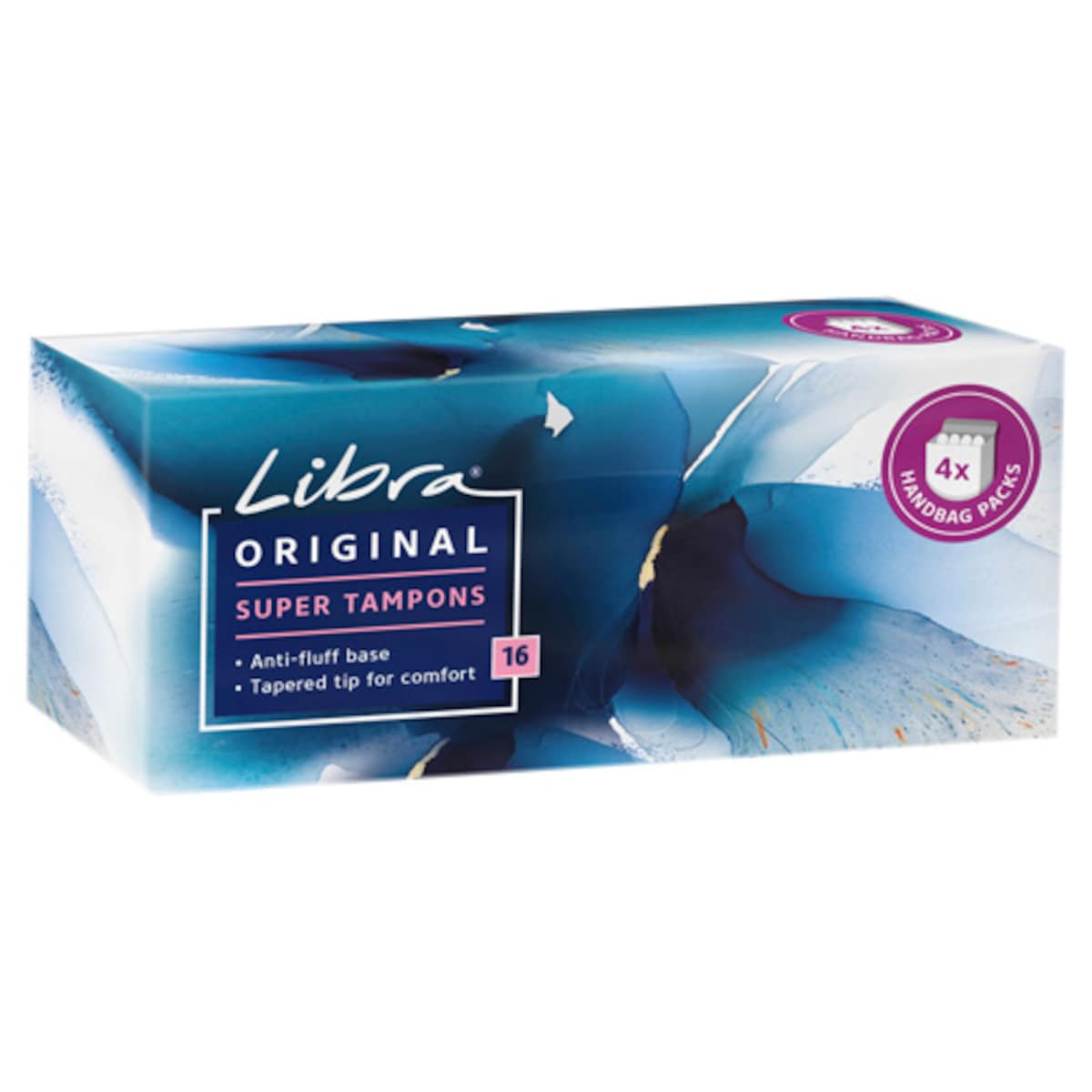 Libra Original Tampons Super 4 x 4 Pack | Healthylife