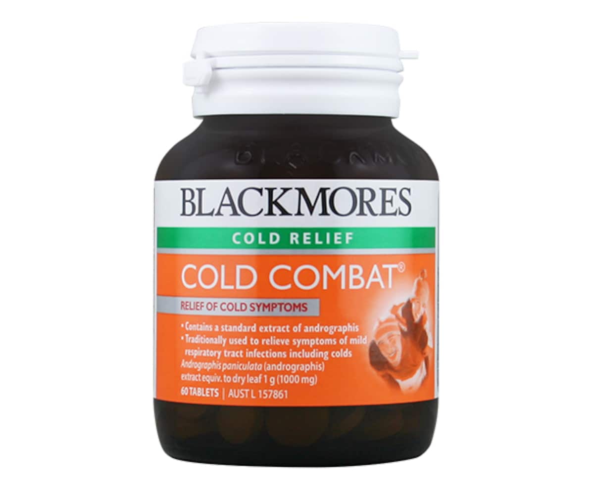 Blackmores Cold Combat 60 Tablets | Healthylife