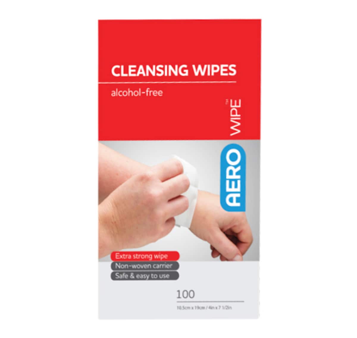 Aero Skin Cleansing Wipes 100 Pack | Healthylife