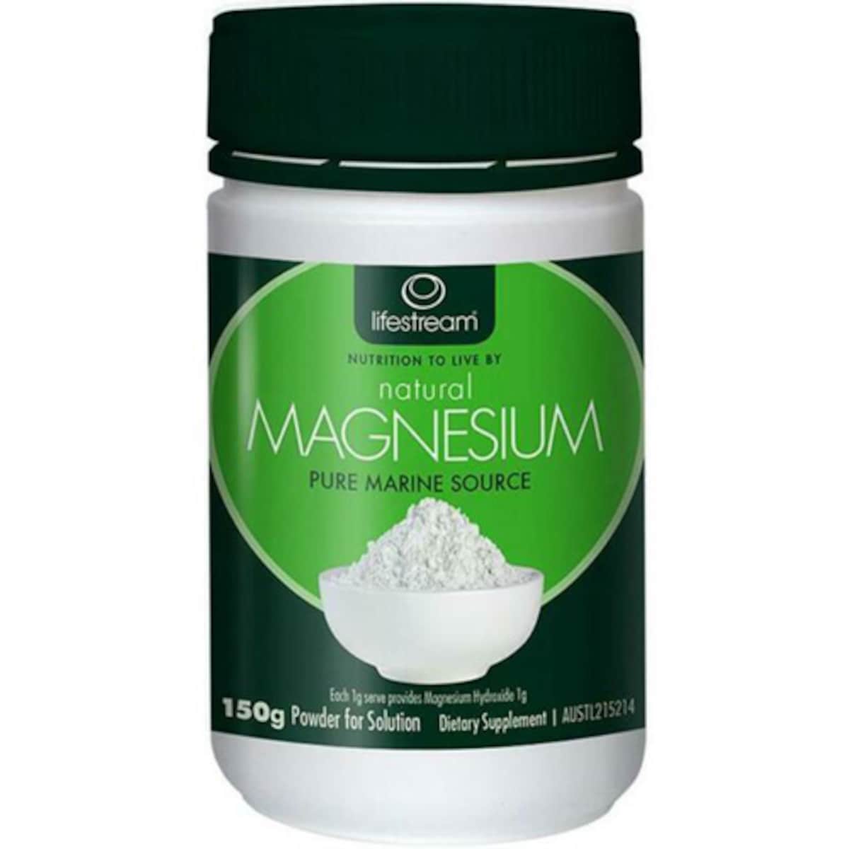 Lifestream Natural Magnesium Powder 150g | Healthylife