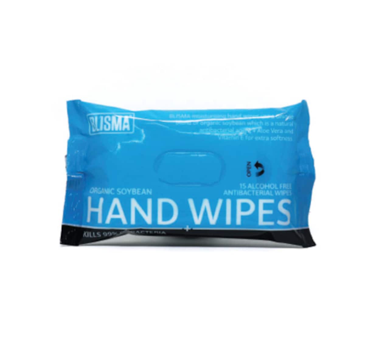 Blisma Antibacterial Hand Wipes 15 Pack | Healthylife