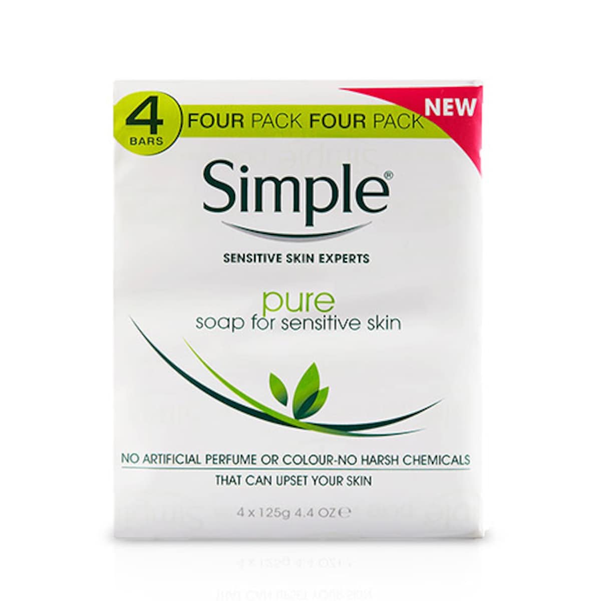 SIMPLE SOAP BAR 4PK DISC | Healthylife