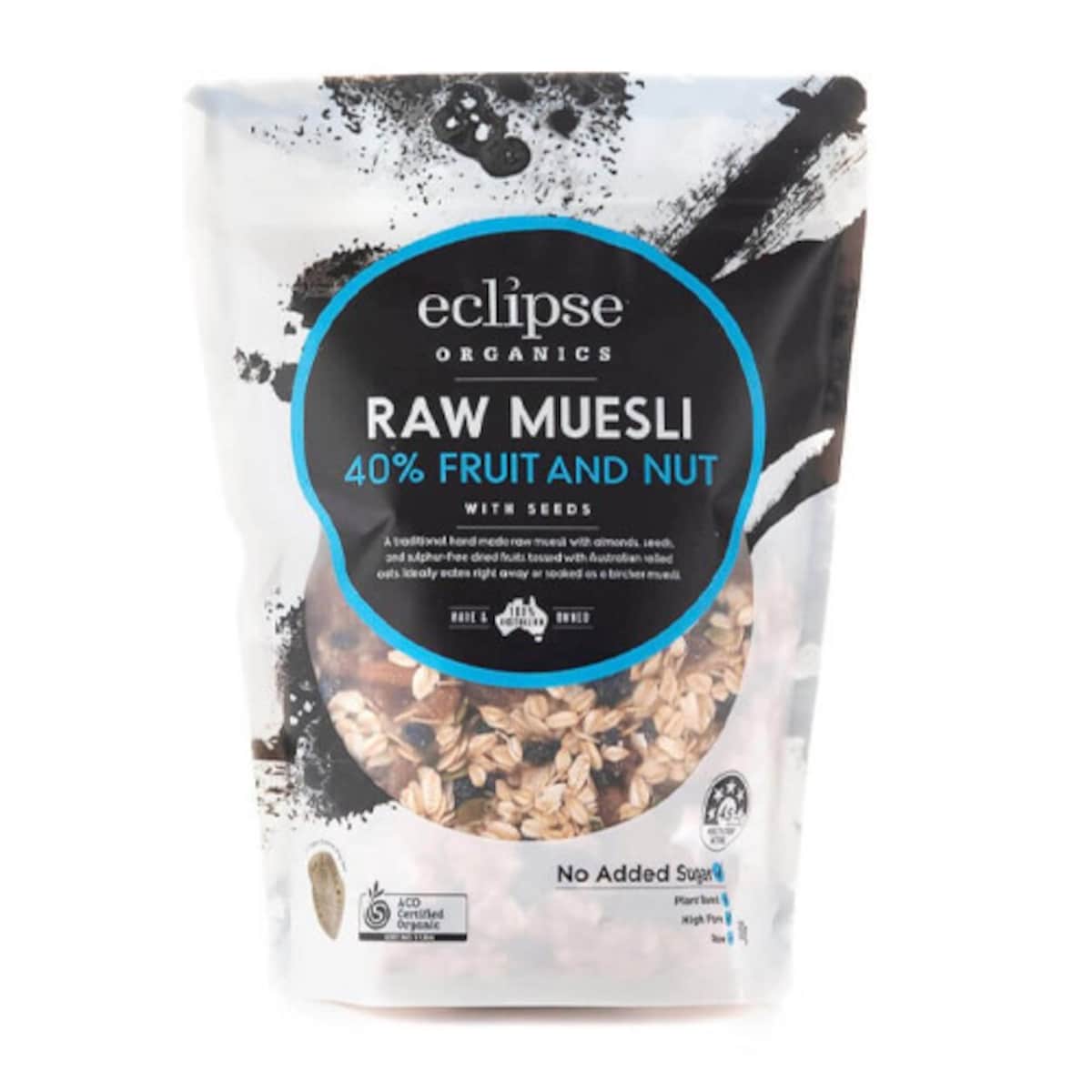 Eclipse Organic Raw Muesli 40% Fruit & Nut 500g | Healthylife