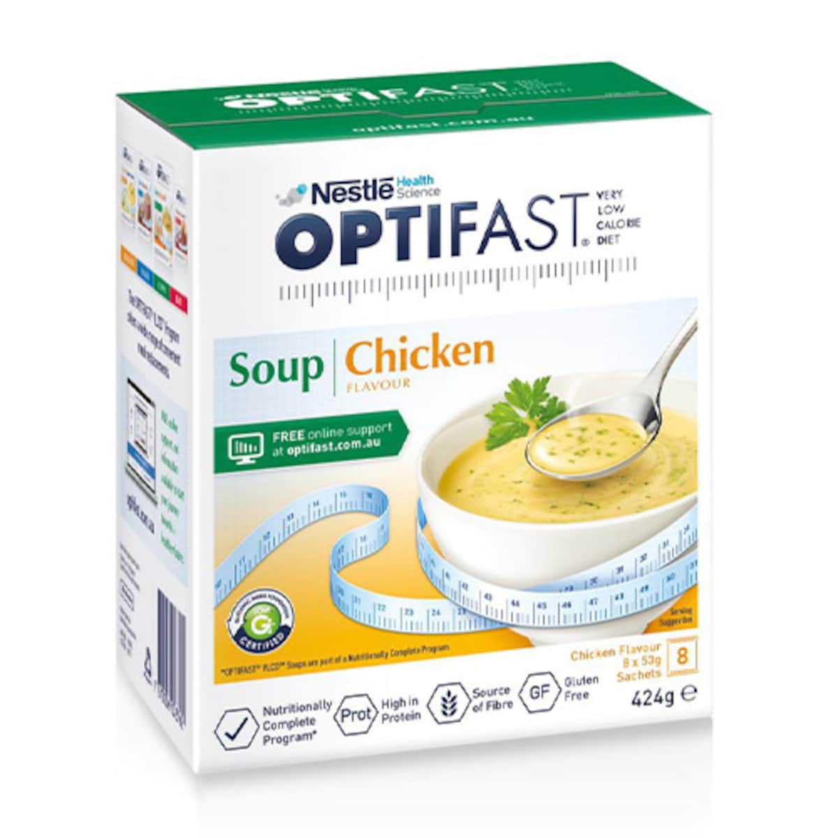 Optifast VLCD Soup Chicken 8 Serves | Healthylife