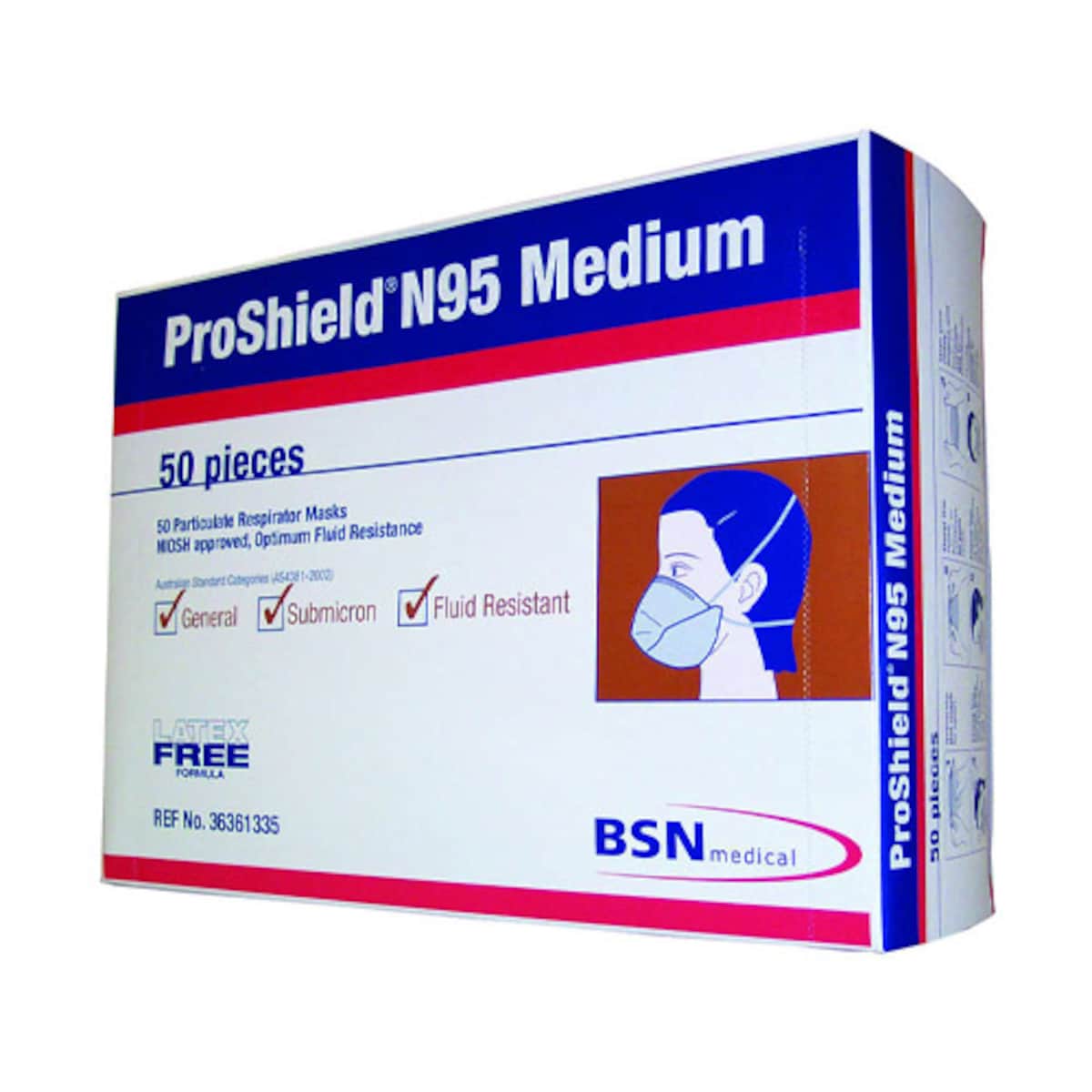Proshield N-95 Small Mask 50 Pack | Healthylife