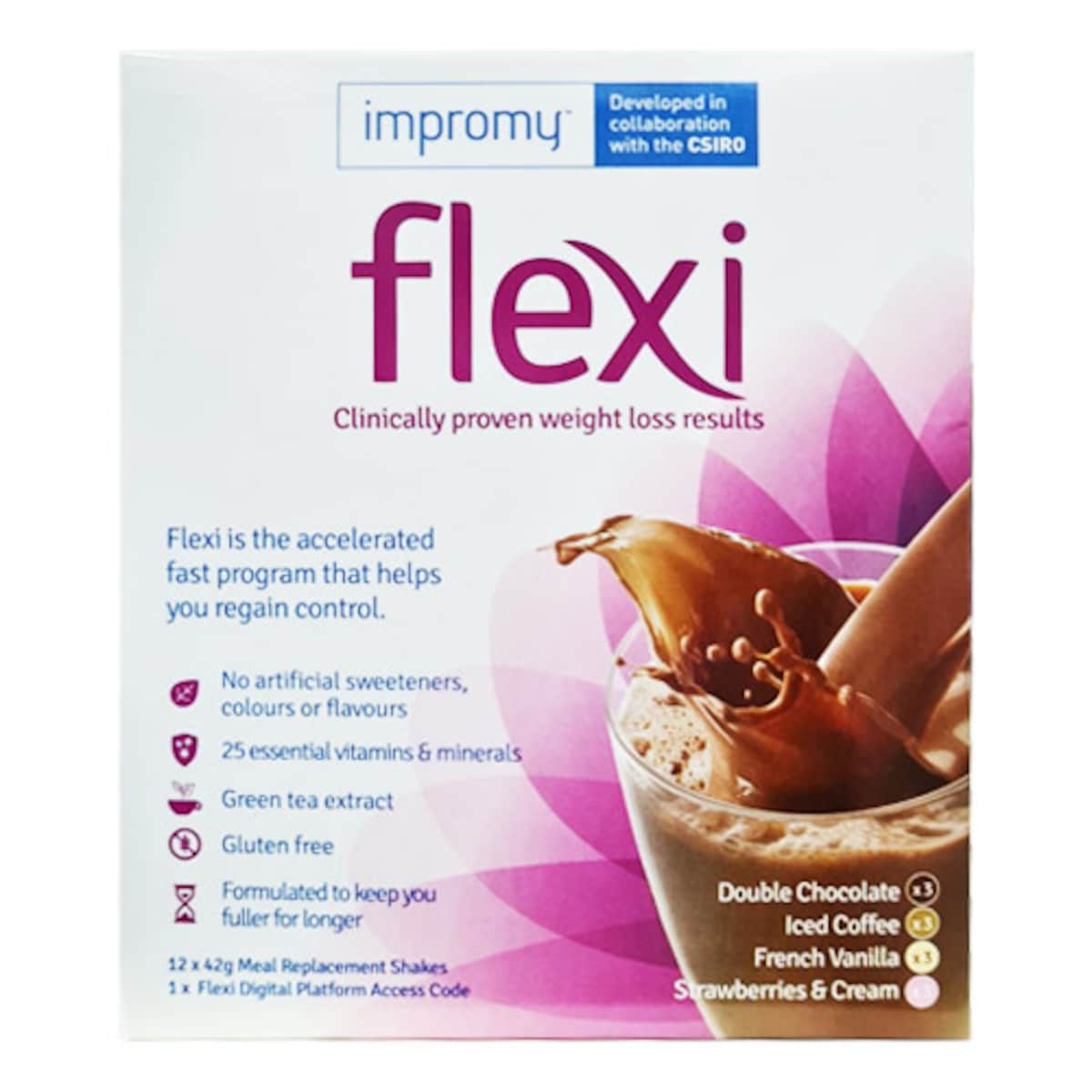 Flexi by Impromy Assorted 12 Shakes | Healthylife