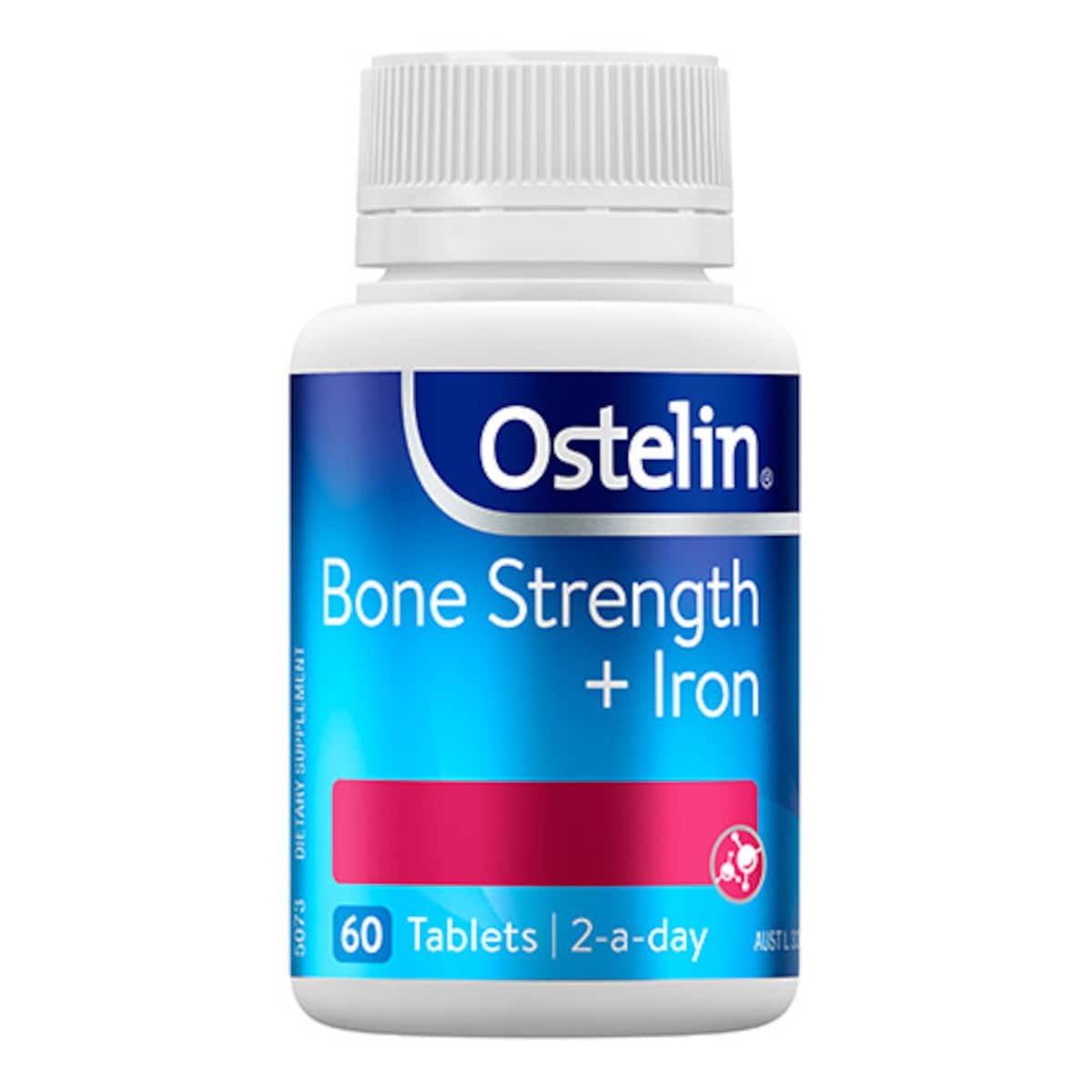 Ostelin Bone Strength + Iron 60 Tablets | Healthylife