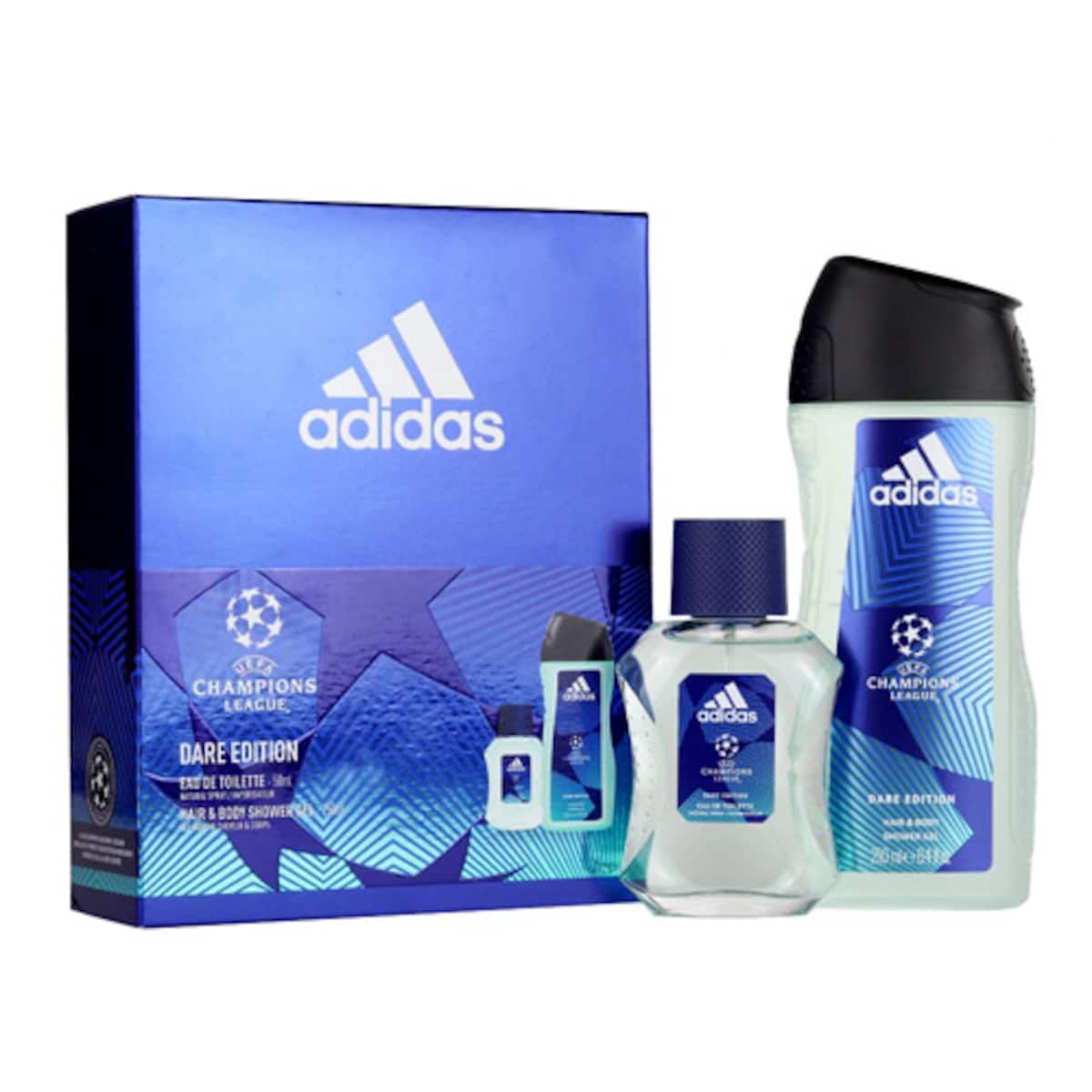 Adidas UEFA Champions League Gift Set includes EDT 50ML & Shower Gel ...