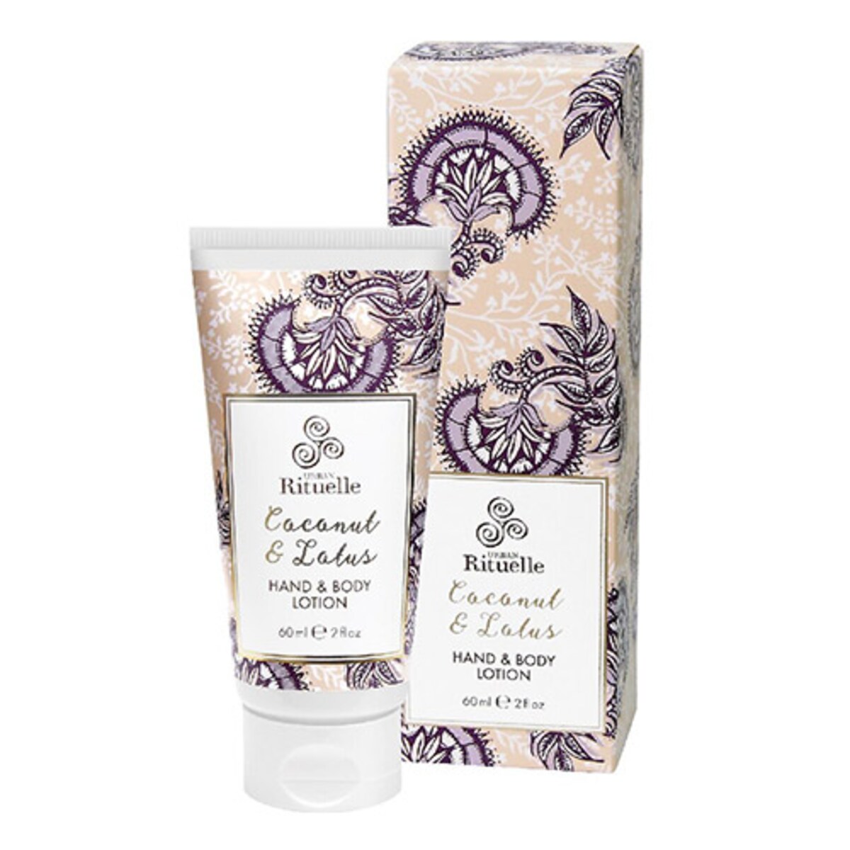 Urban Rituelle Coconut & Lotus Hand & Body Lotion 60ml | Healthylife
