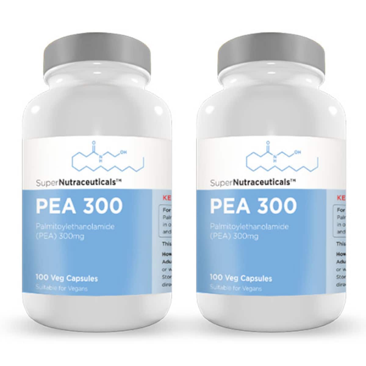 PEA 300mg Capsules 200 ( Palmitoylethanolamide ) Micronised | Healthylife