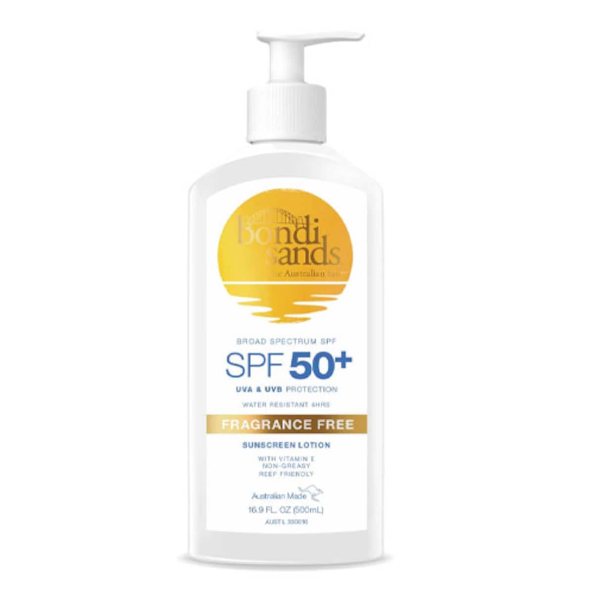 Bondi Sands SPF50 Fragrance Free Sunscreen Lotion 500ml | Healthylife