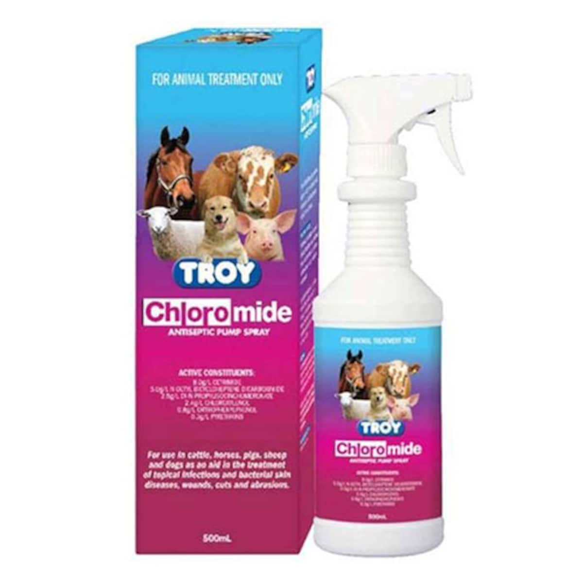 Troy Chloromide Spray 500ml | Healthylife