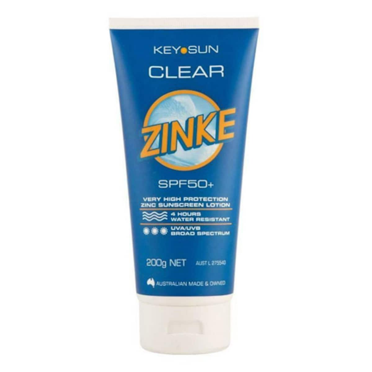 Key Sun Clear Zinke SPF50 200g | Healthylife