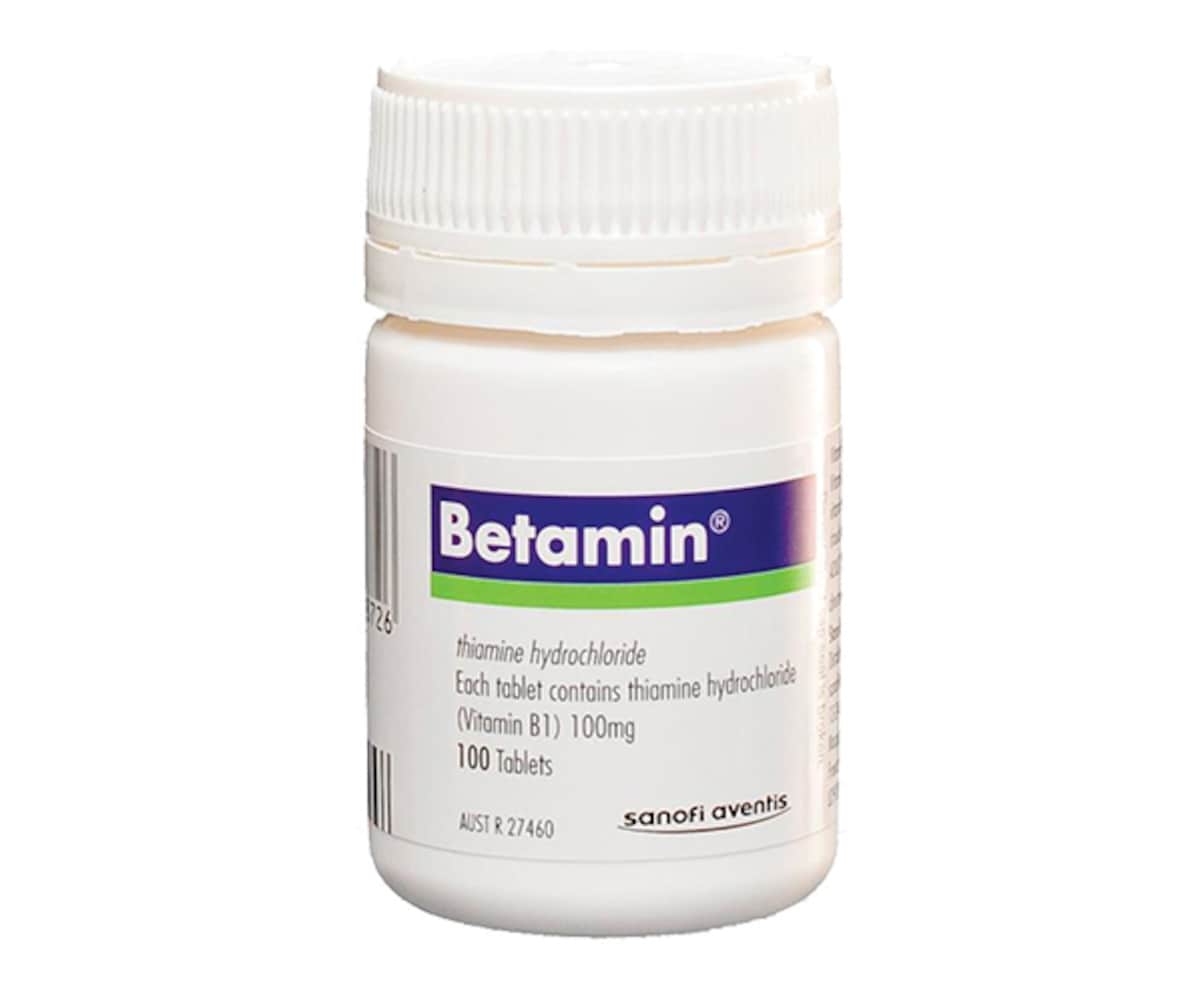 Betamin Vitamin B1 100mg 100 Tablets | Healthylife