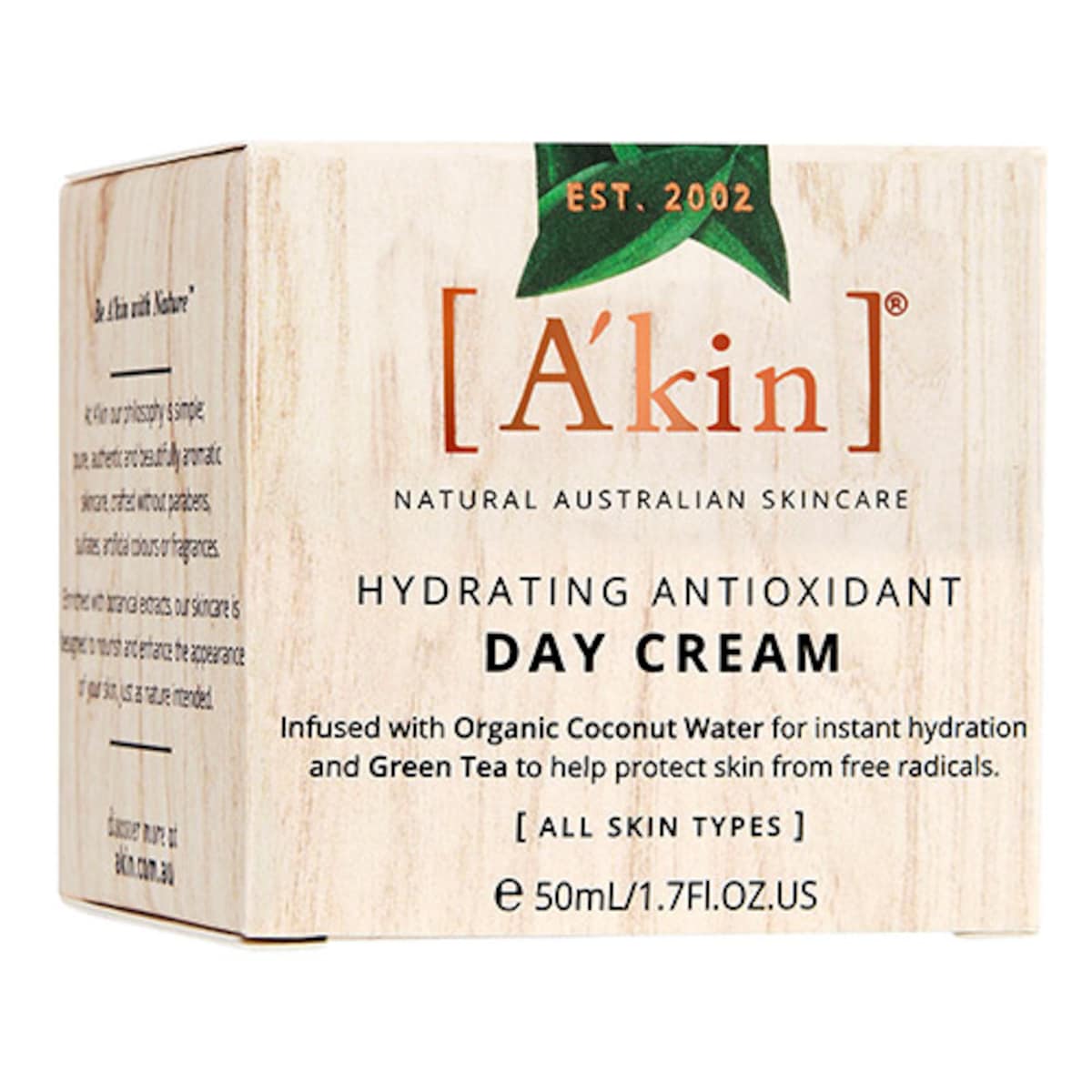 Akin Hydrating Antioxidant Day Cream 50ml