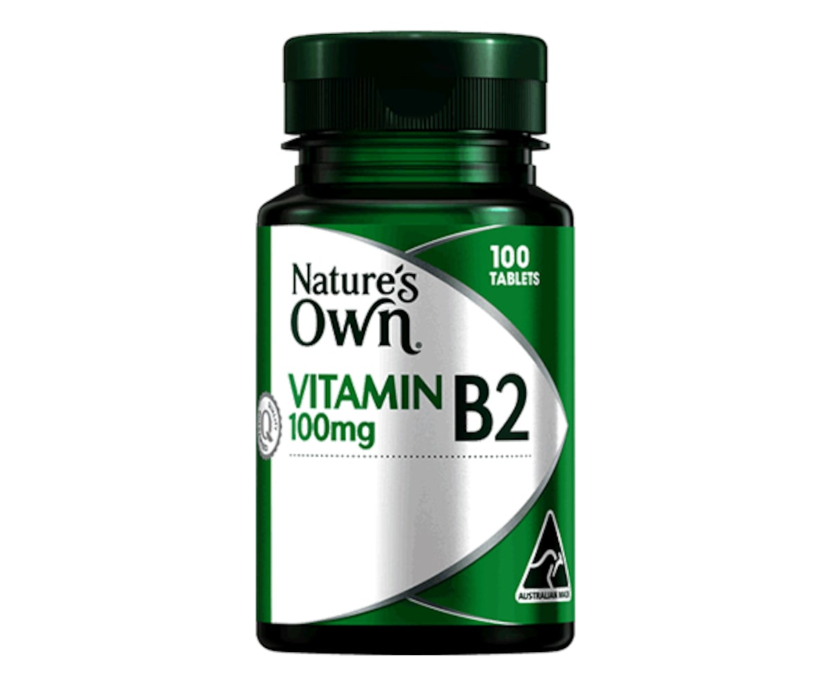 Natures Own Vitamin B2 100mg 100 Tablets