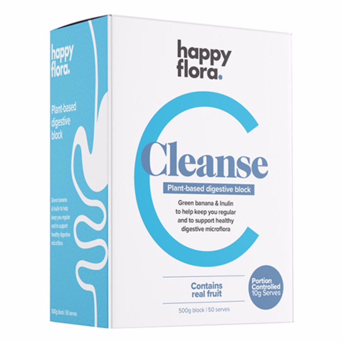 Happy Flora Cleanse Block 500G | Healthylife