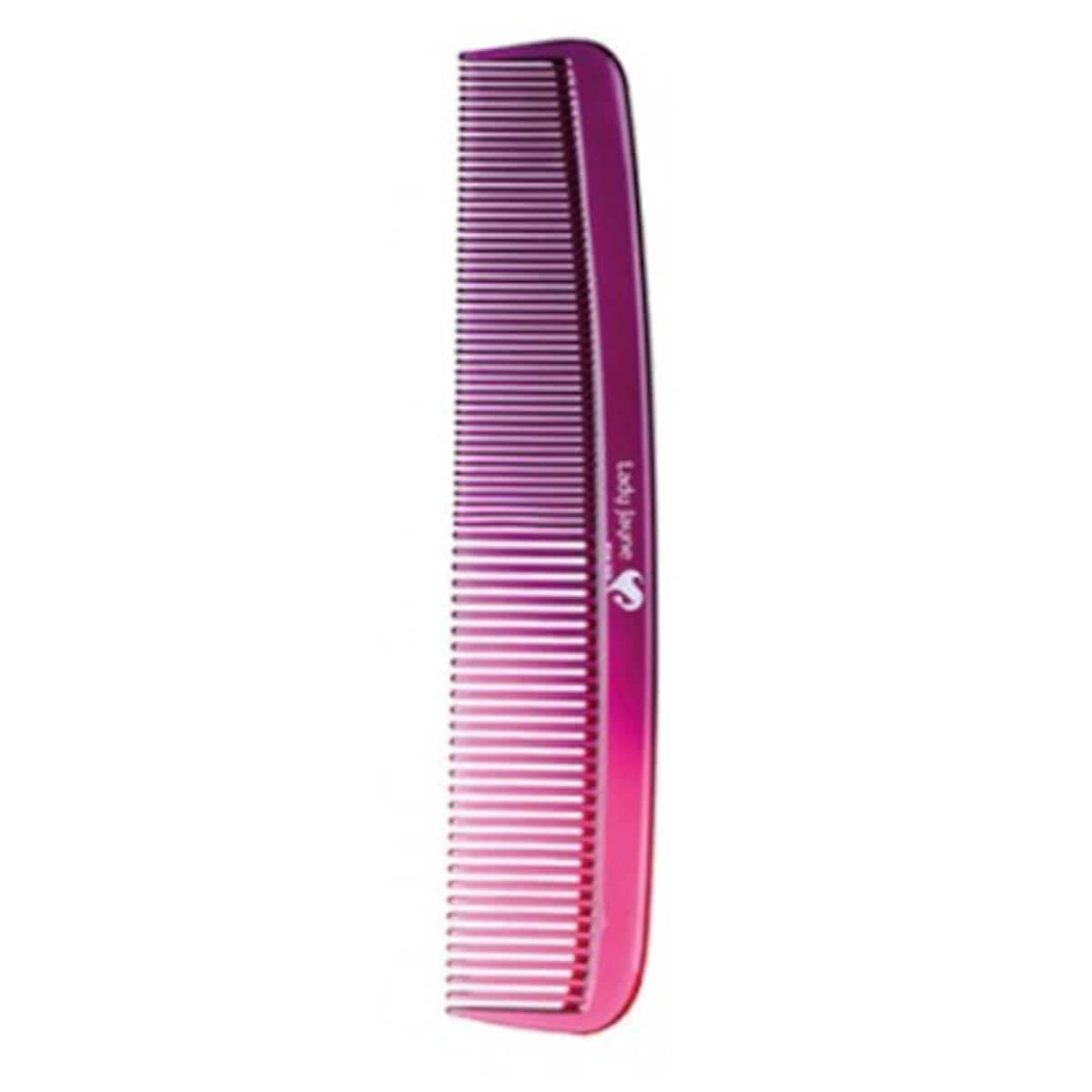 Lady Jayne Two Tone Styling Comb (Colours selected at random)