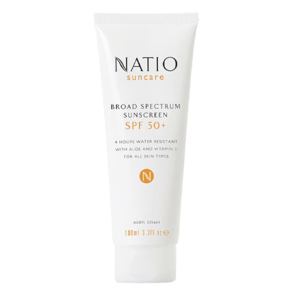 Natio Broad Spectrum Sunscreen SPF50 100ml | Healthylife