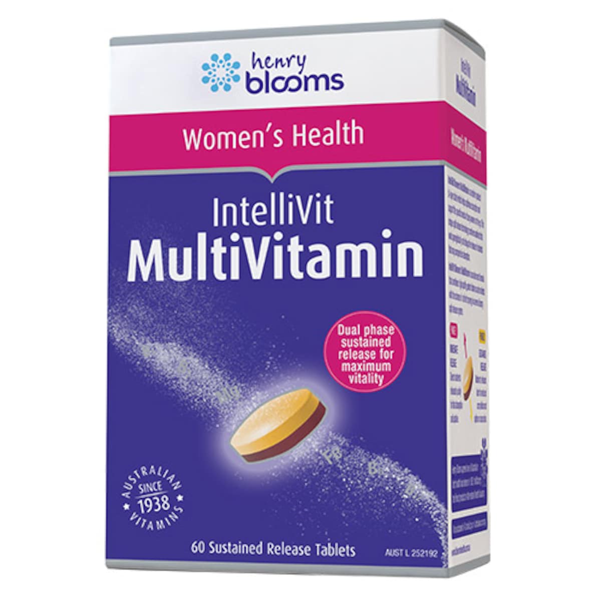 Henry Blooms IntelliVit Womens Multivitamin 60 Tablets | Healthylife