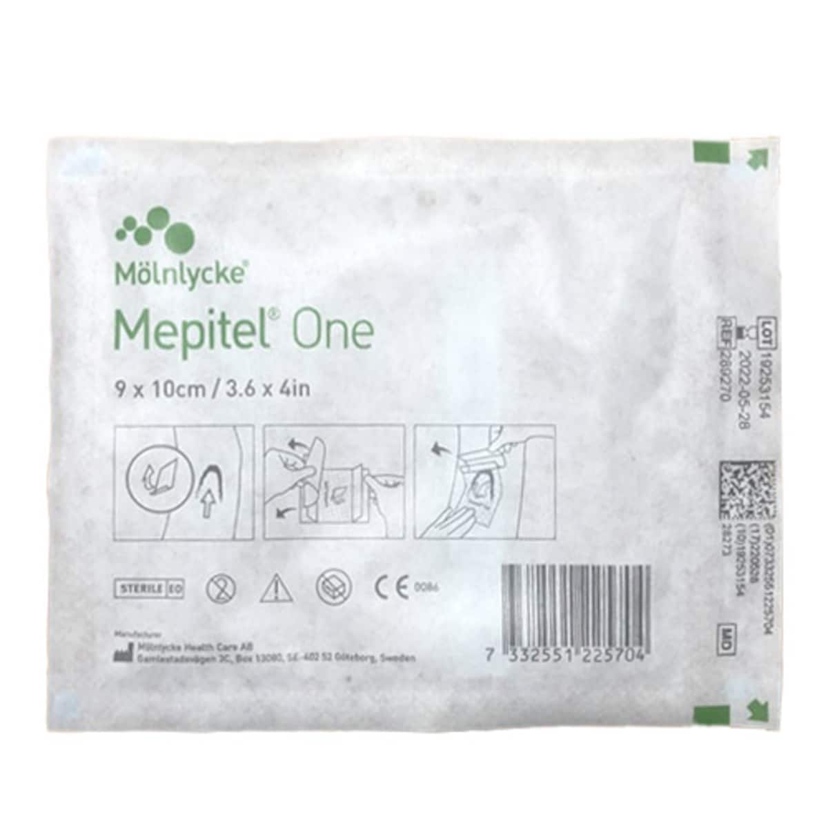 Mepitel One Soft Silicone Wound Contact Layer 289270 9cm x 10cm Single ...