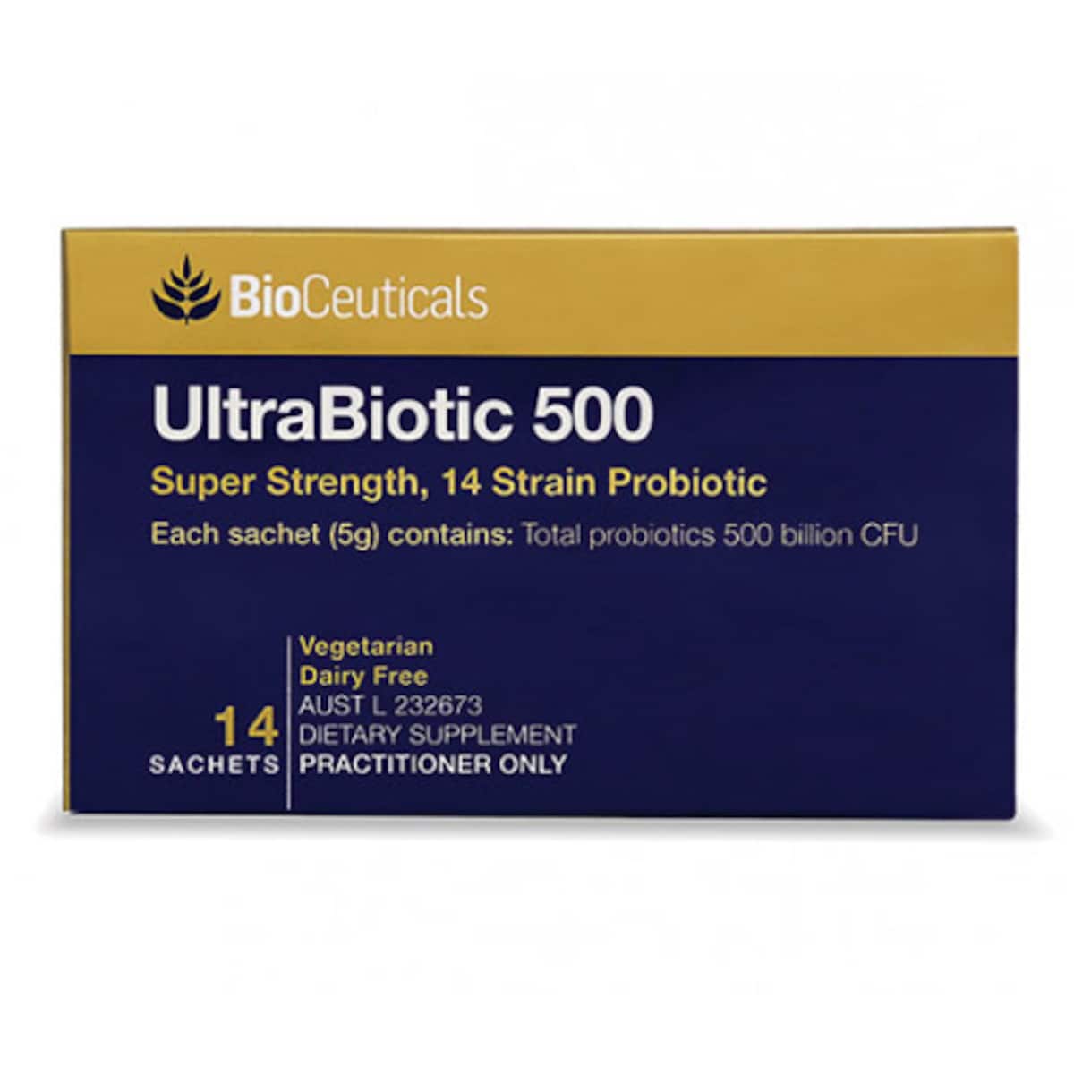 BioCeuticals UltraBiotic 500 (70g) 14 Sachets | Healthylife