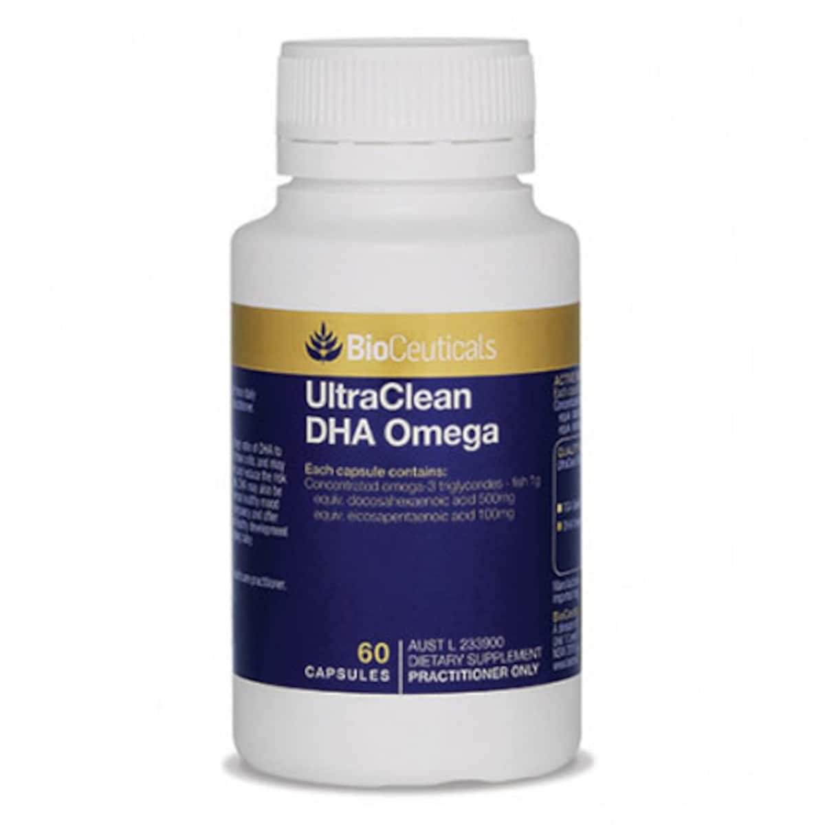 BioCeuticals UltraClean DHA Omega 60 Capsules