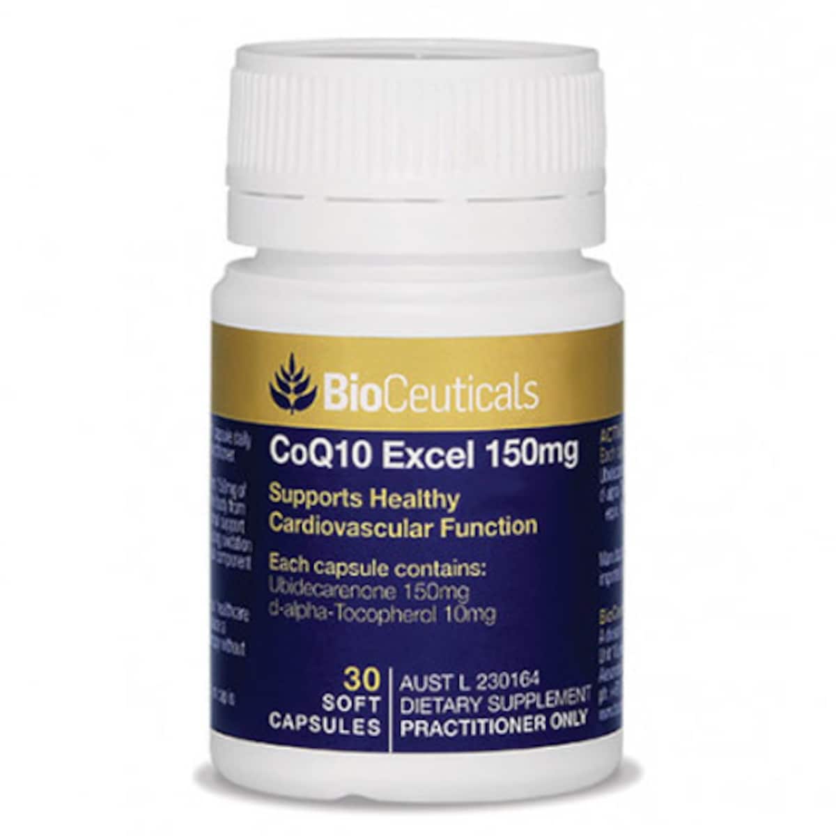 BioCeuticals CoQ10 Excel 150mg 30 Capsules | Healthylife