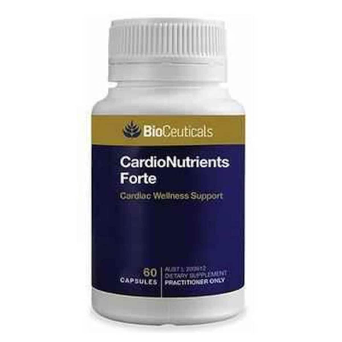 BioCeuticals CardioNutrients Forte 60 Capsules | Healthylife