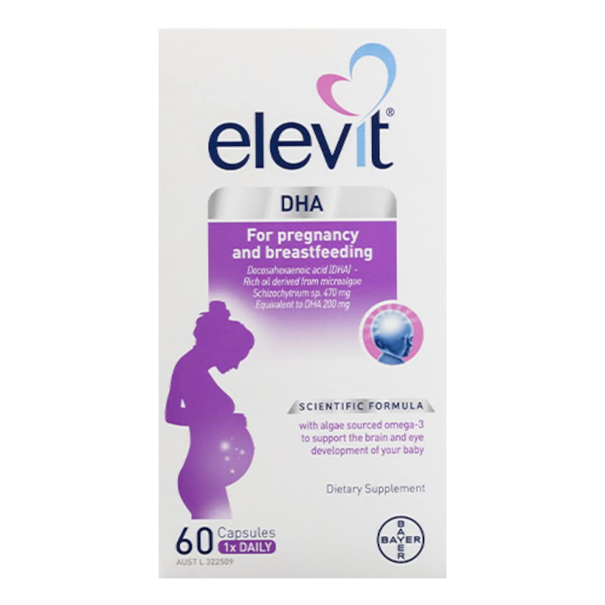Elevit DHA for Breastfeeding & Pregnancy 60 Capsules | Healthylife