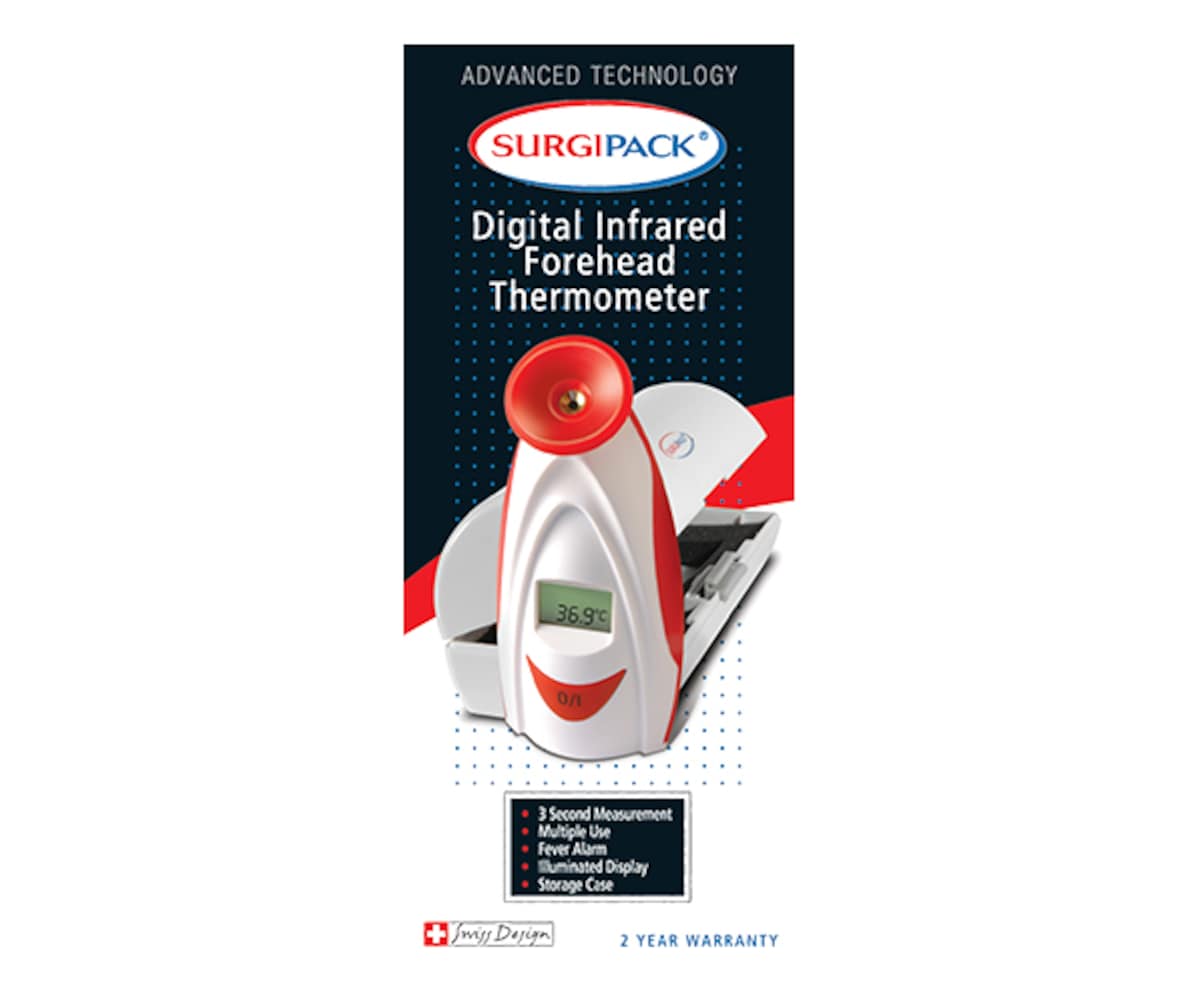 Surgipack Digital Infared Forehead Thermometer | Healthylife