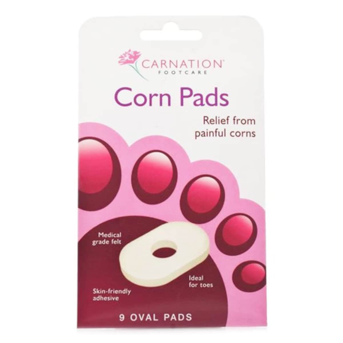 Carnation Corn Pads 9 Oval Pads | Healthylife
