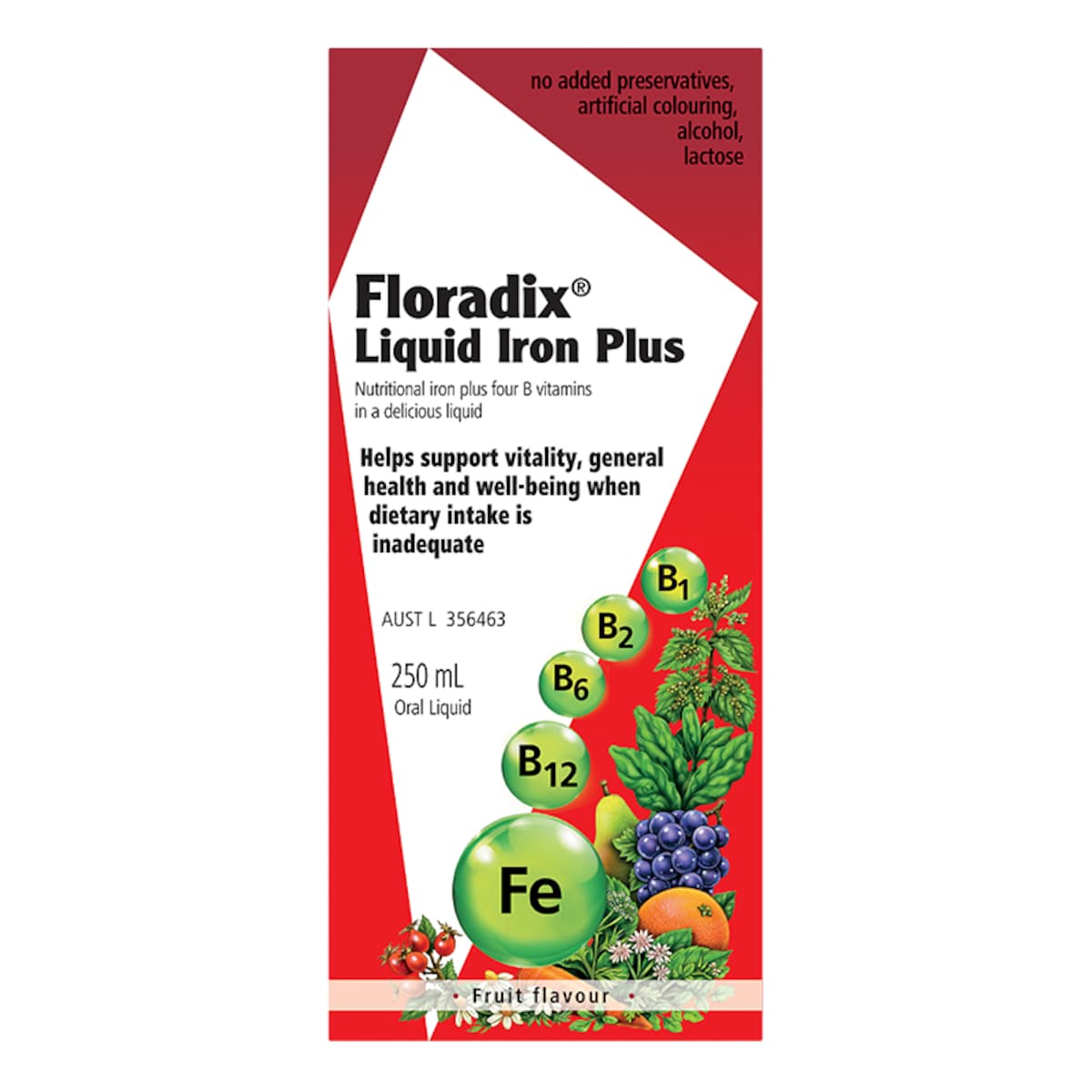 Floradix Liquid Iron Plus (250ml) | Healthylife