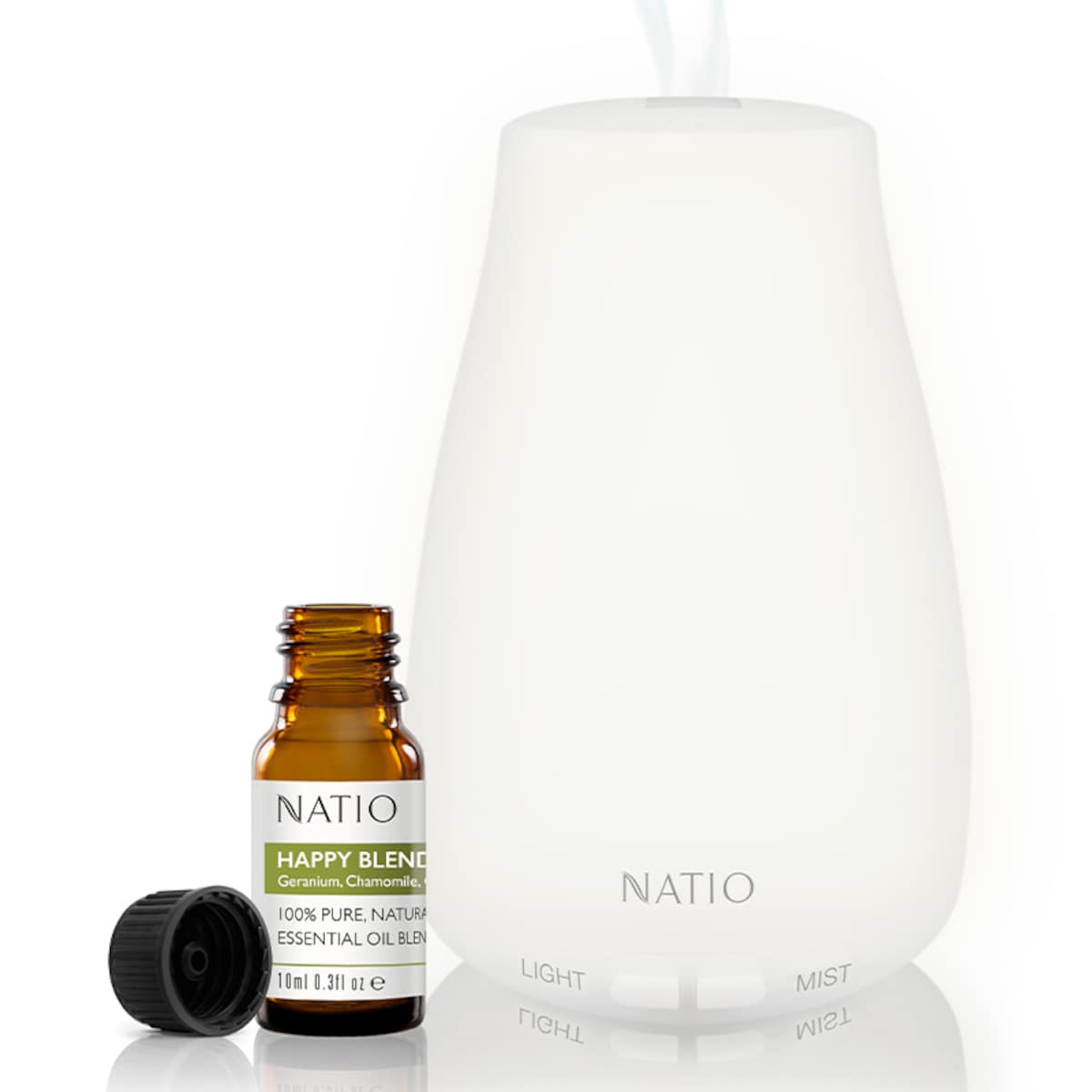 Natio Balance Ultrasonic Essential Oil Diffuser Set | Healthylife