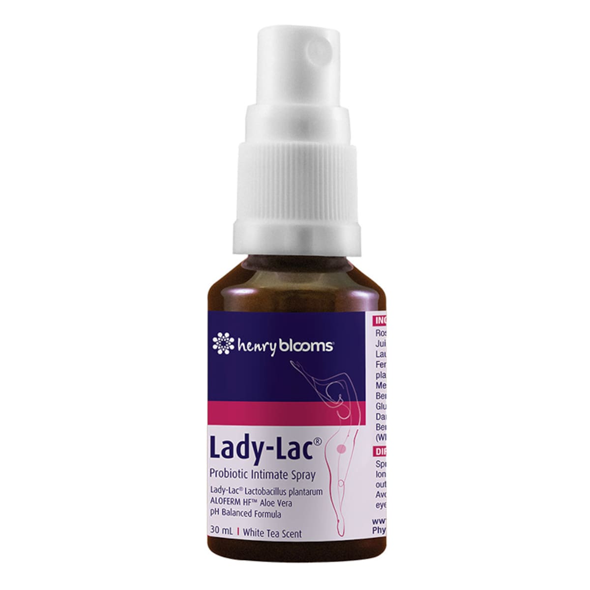 Henry Blooms Lady-Lac Probotic Intimate Spray 30ml | Healthylife
