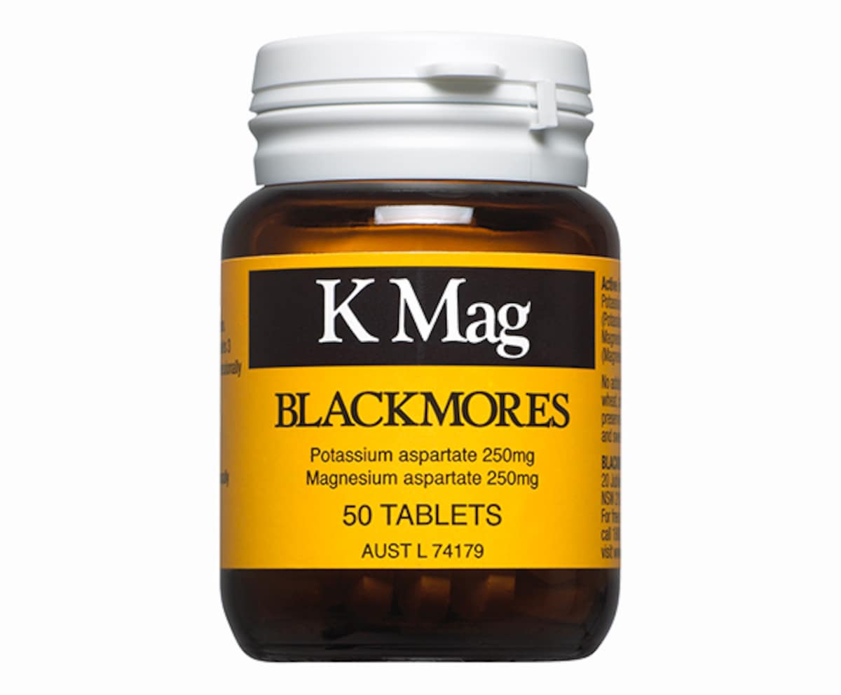 Blackmores K Mag 250 Mg 50 Tablets | Healthylife