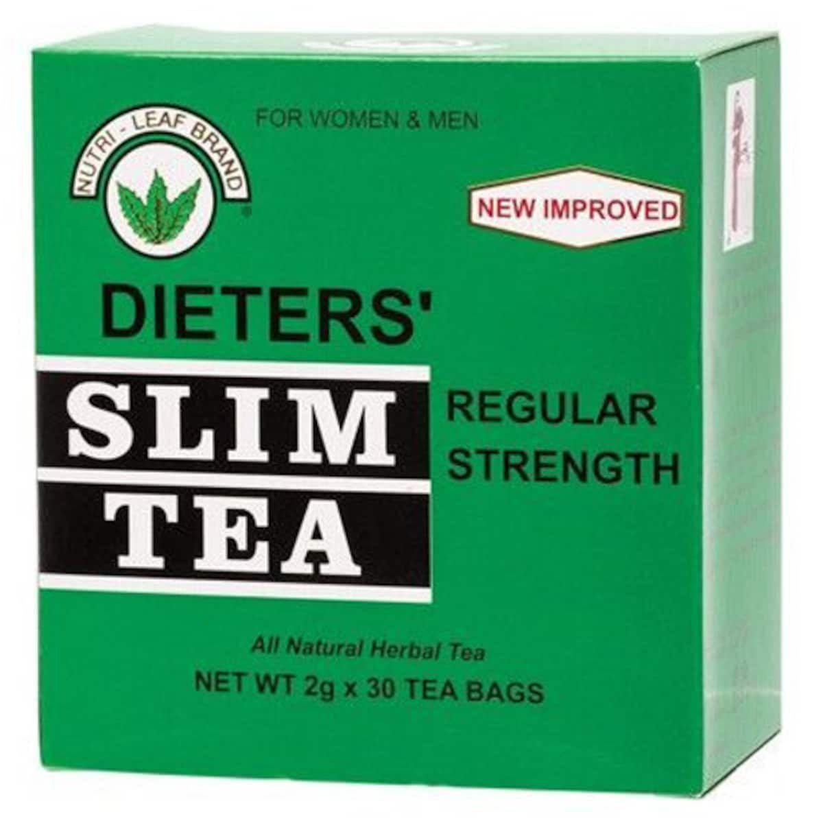 Nutri-Leaf Regular Strength Slim Tea 30 Bags | Healthylife