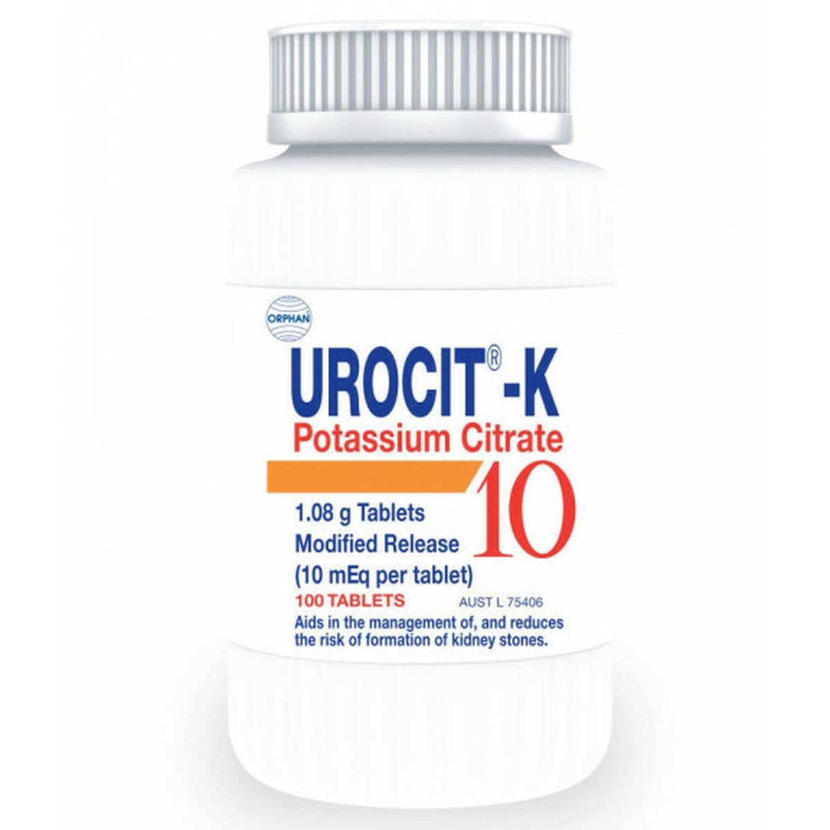 Urocit-K Potassium Citrate 100 Tablets | Healthylife