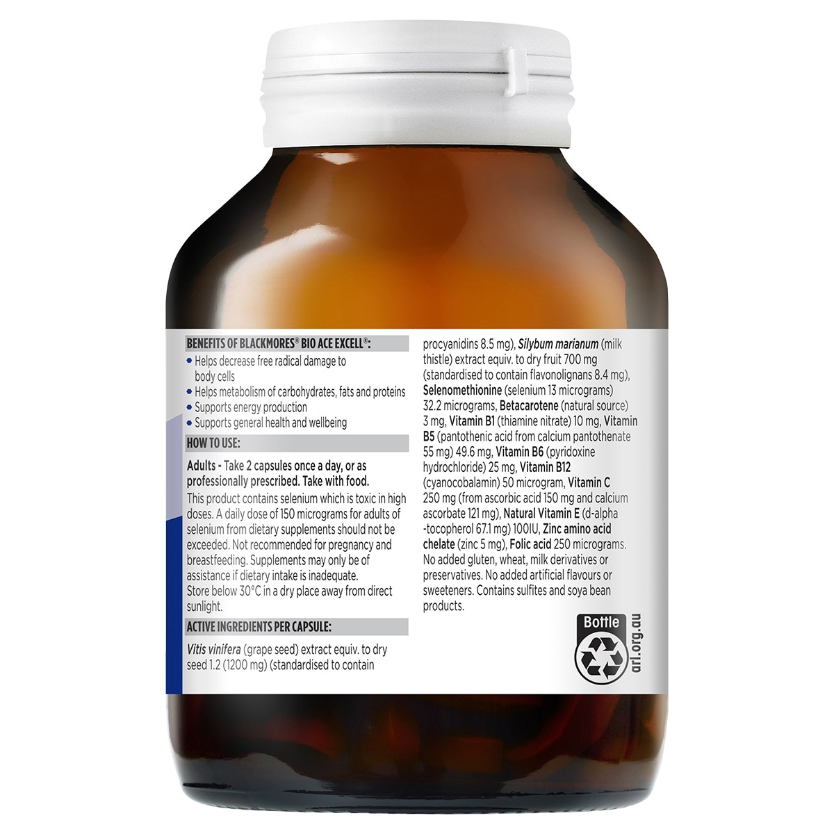 Blackmores Bio ACE Excell 150 Capsules