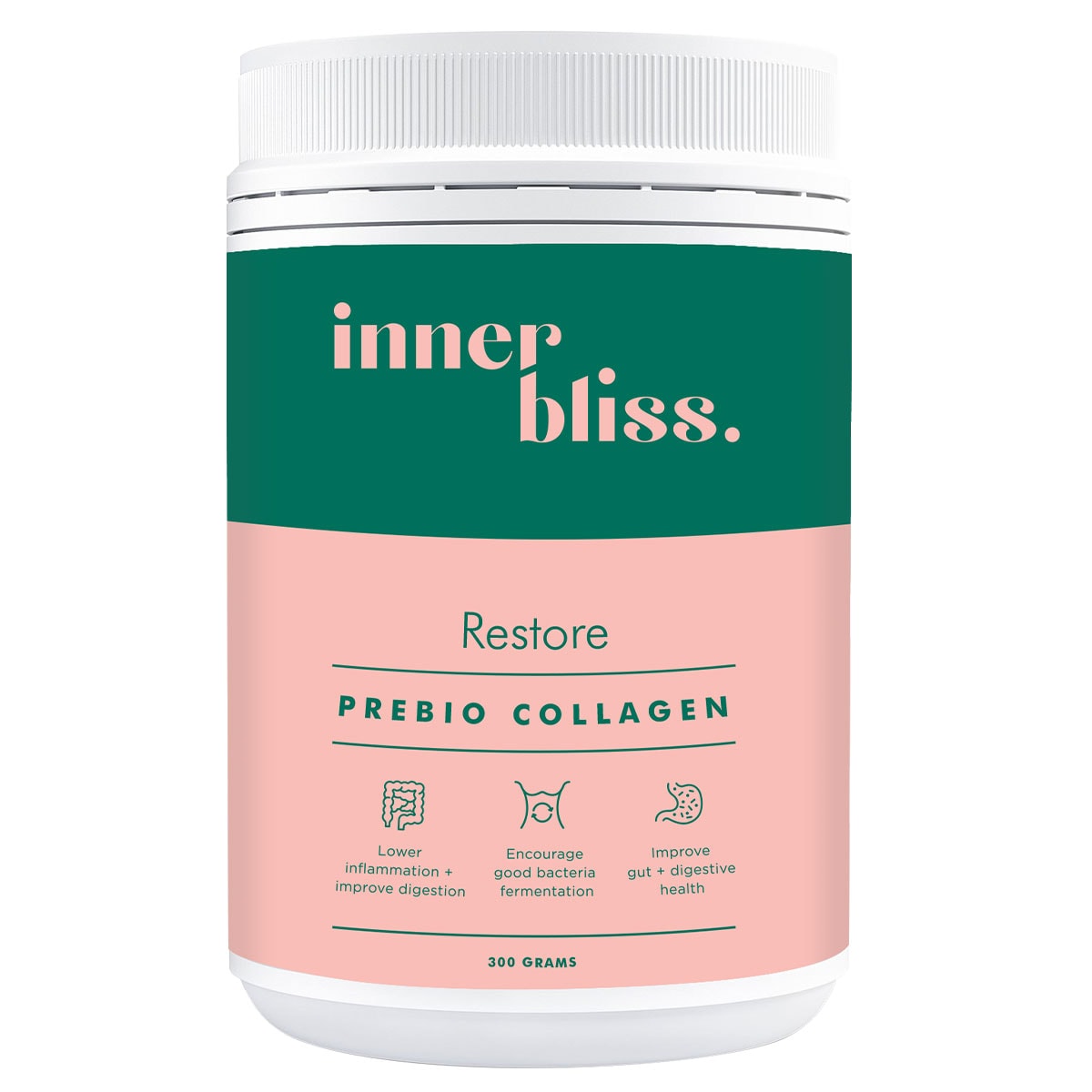 Inner Bliss Restore Collagen Prebiotic Fibre 300g | Healthylife