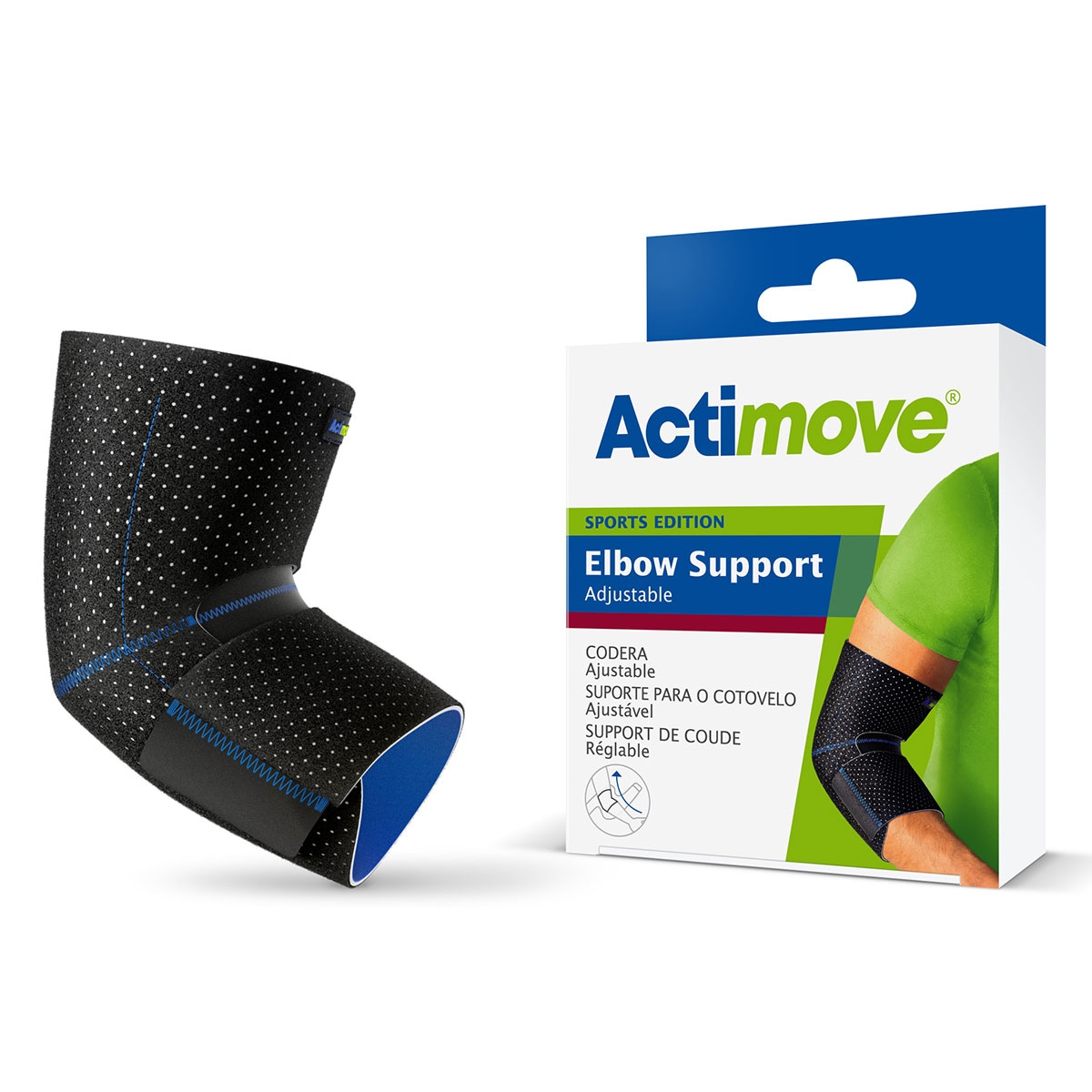 Slip on elastic elbow support | Healthylife