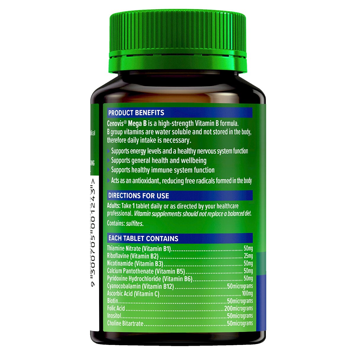 Cenovis Mega Vitamin B 100 Tablets