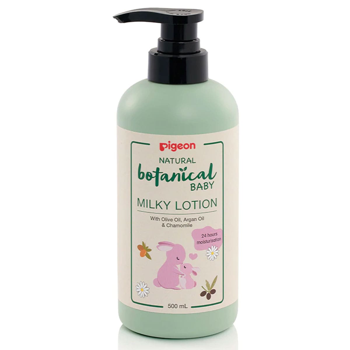 Pigeon Natural Botanical Baby Milky Lotion 500ml | Healthylife