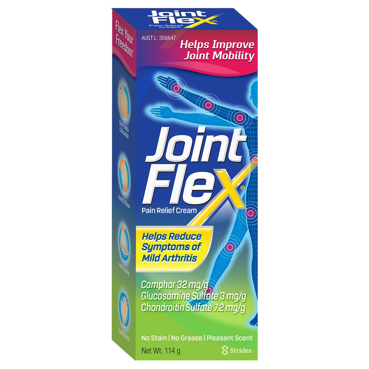 JointFlex Pain Relief Cream 114g | Healthylife