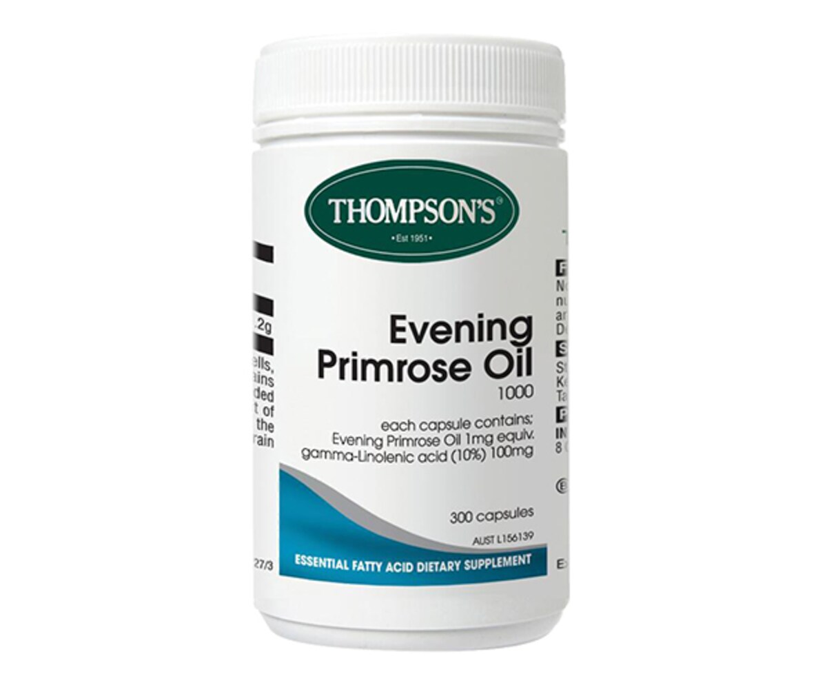 THOMPSON'S EVENING PRIMROSE OIL 1000MG 300 CAPULES | Healthylife