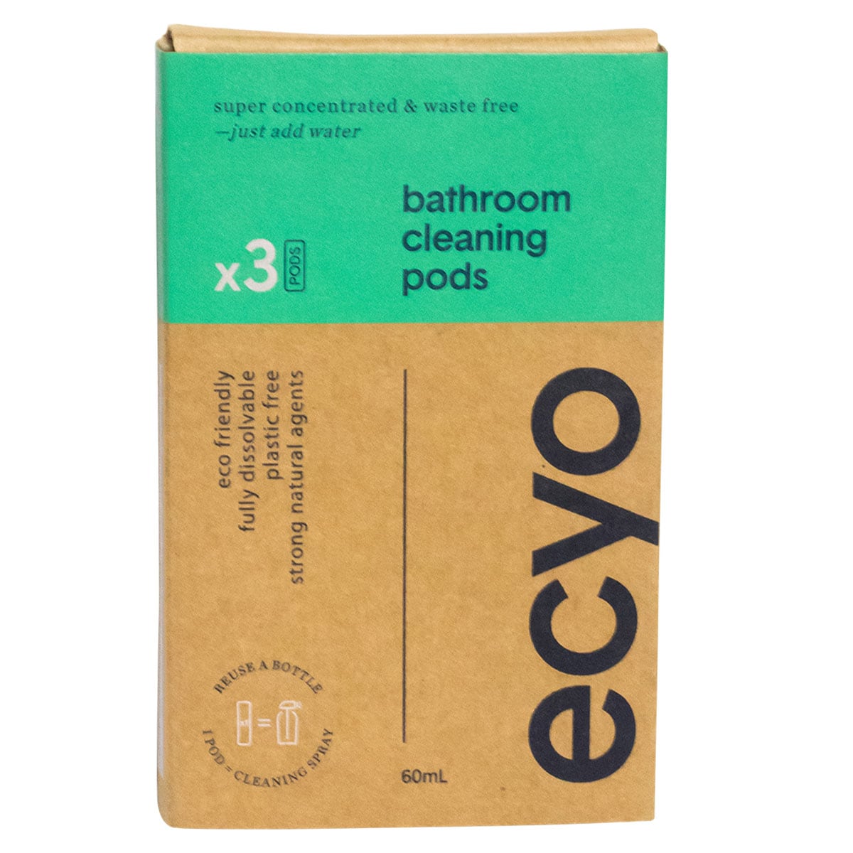 ECYO Bathroom Cleaning Pods 3 Pack | Healthylife