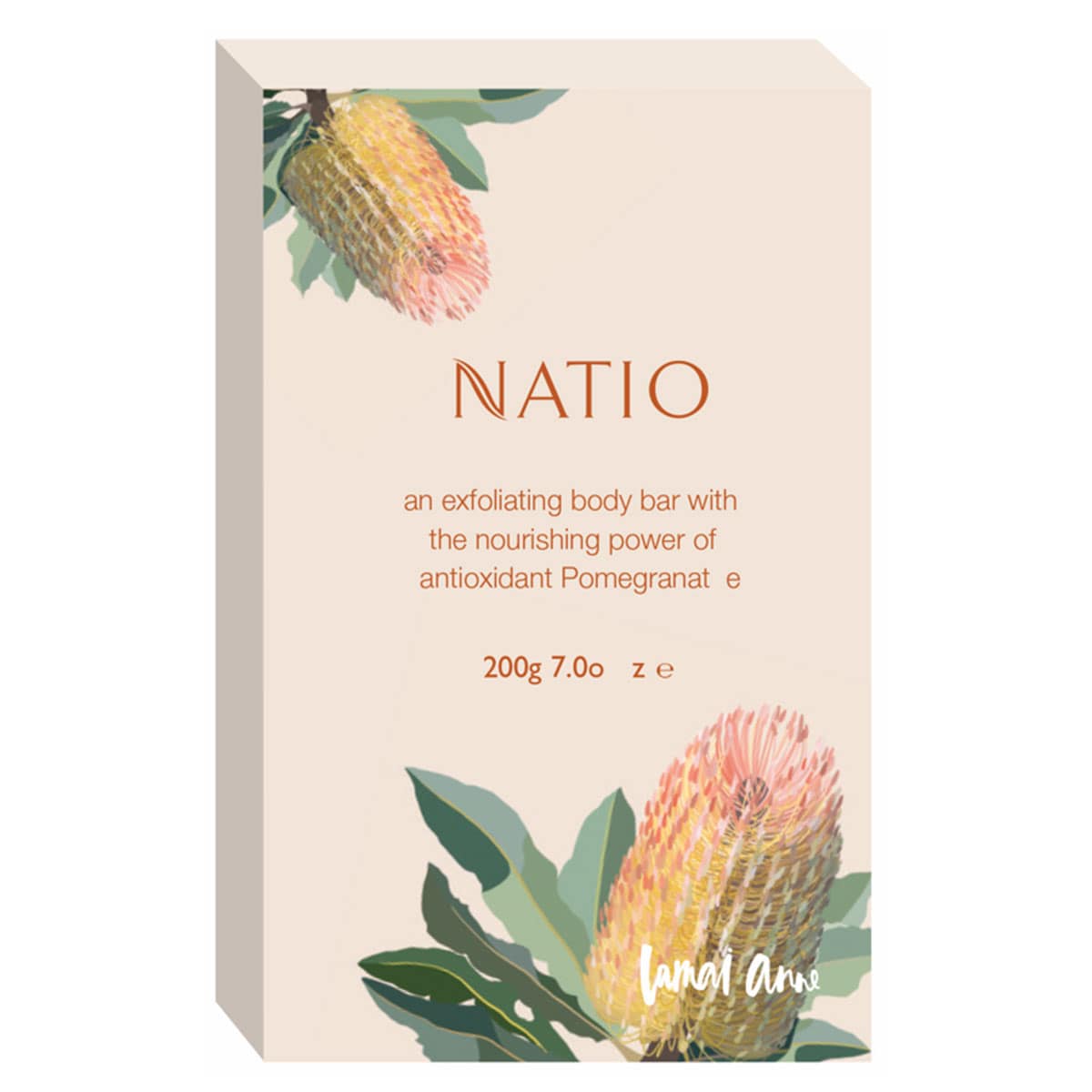 Natio Purity Wellness Exfoliating Body Bar 200G | Healthylife