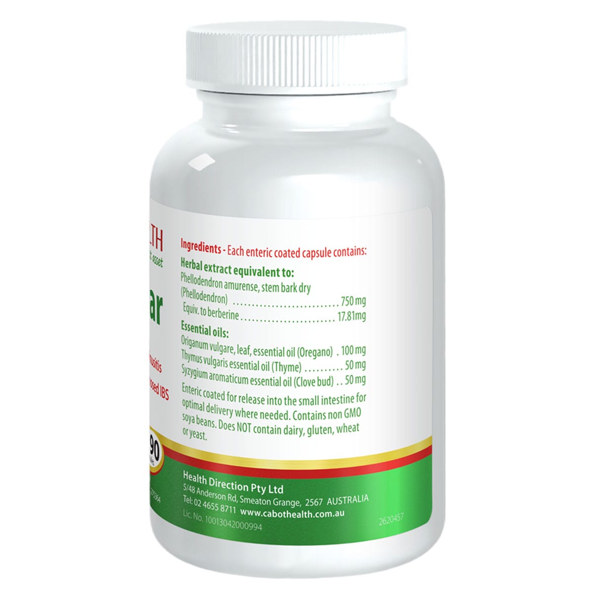 Cabot Health BactoClear 90 Capsules