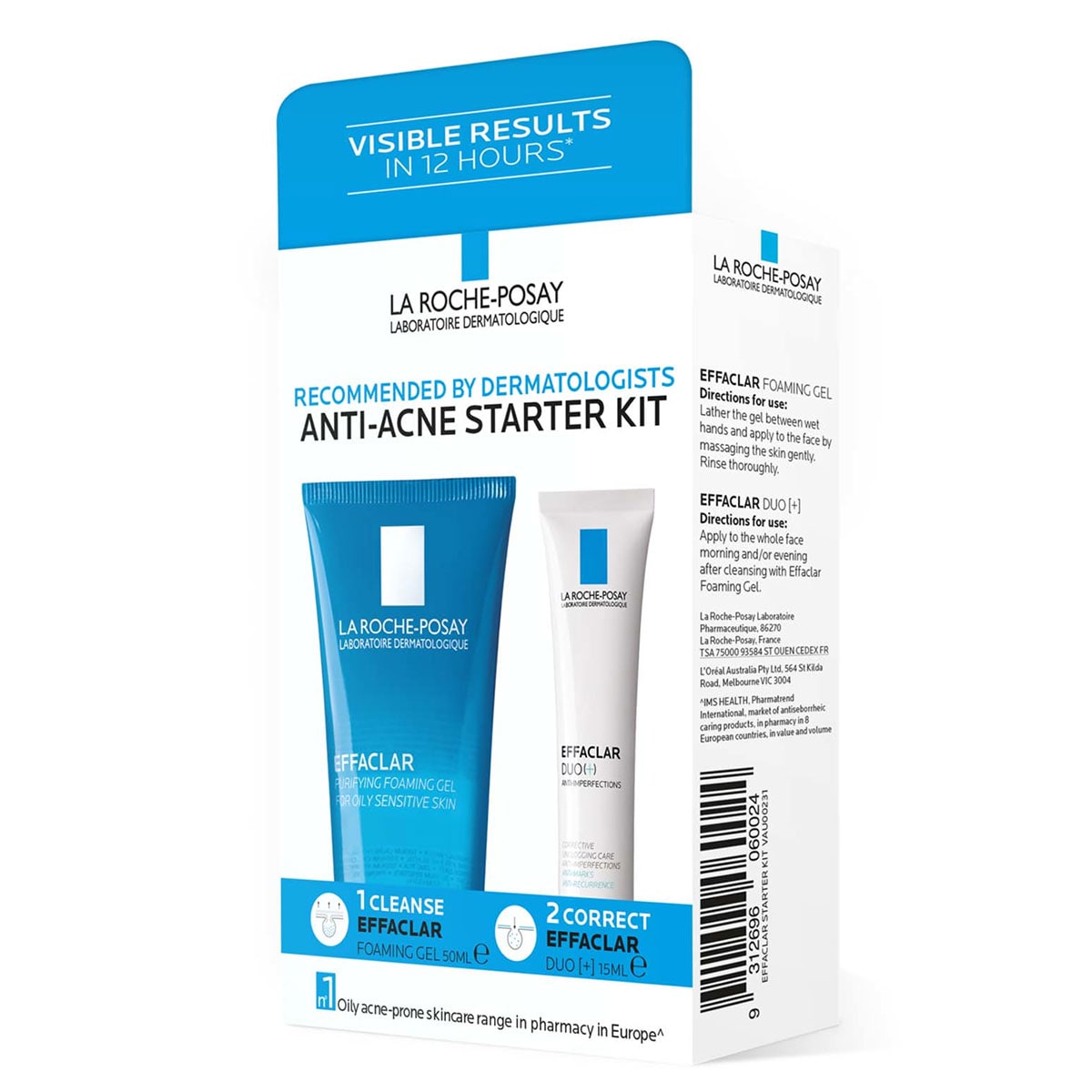 La Roche-Posay Effaclar Anti-Acne Starter Kit | Healthylife